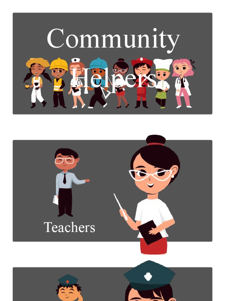 Soldiers as Community Helpers | PDF
