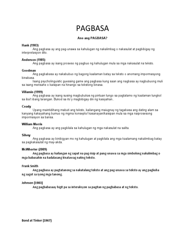 Pagbasa Ideya NG Pilosopong Manunulat | PDF