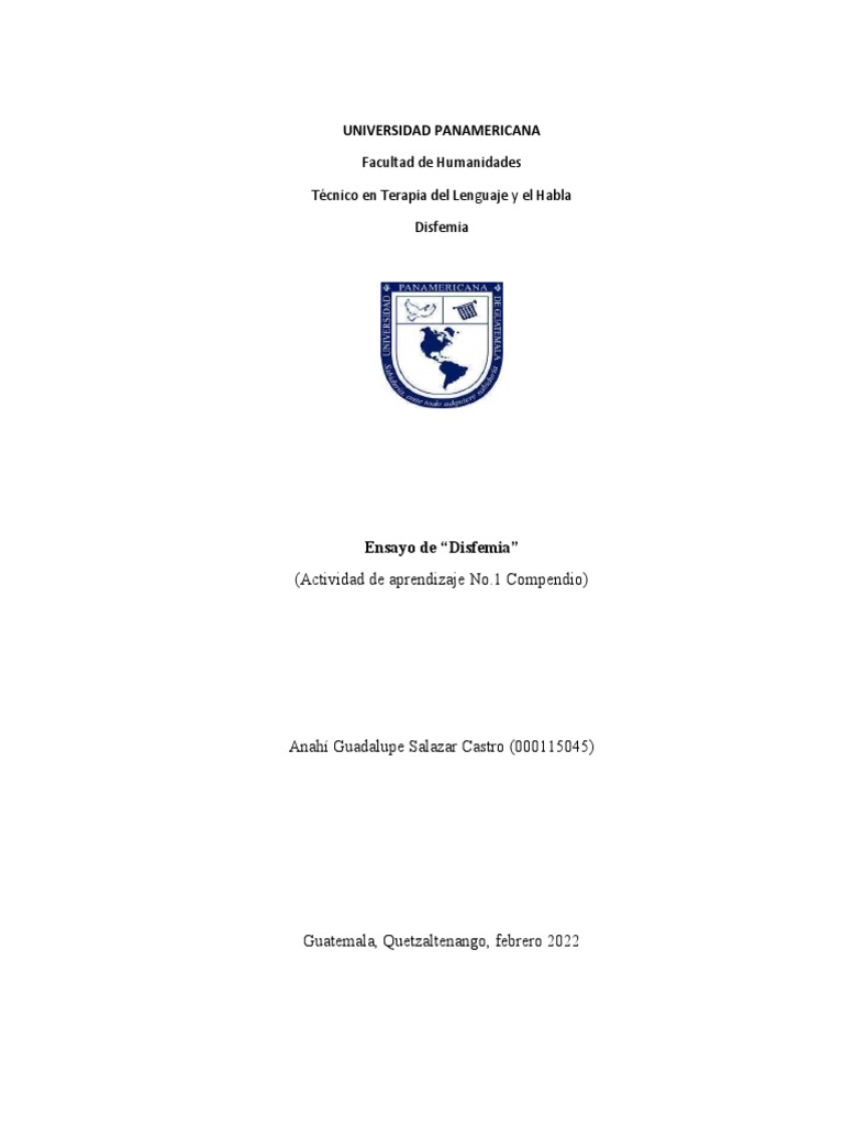 Causas y Desarrollo de la Disfemia | PDF | Tartamudeo | Aprendizaje