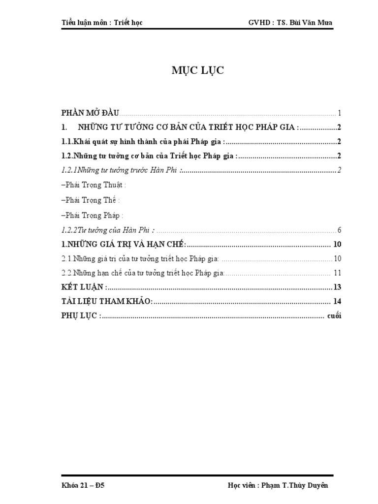 (123doc) - Tieu-Luan-Tu-Tuong-Triet-Hoc-Phap-Gia-Va-Nhung-Gia-Tri-Han-Che | PDF