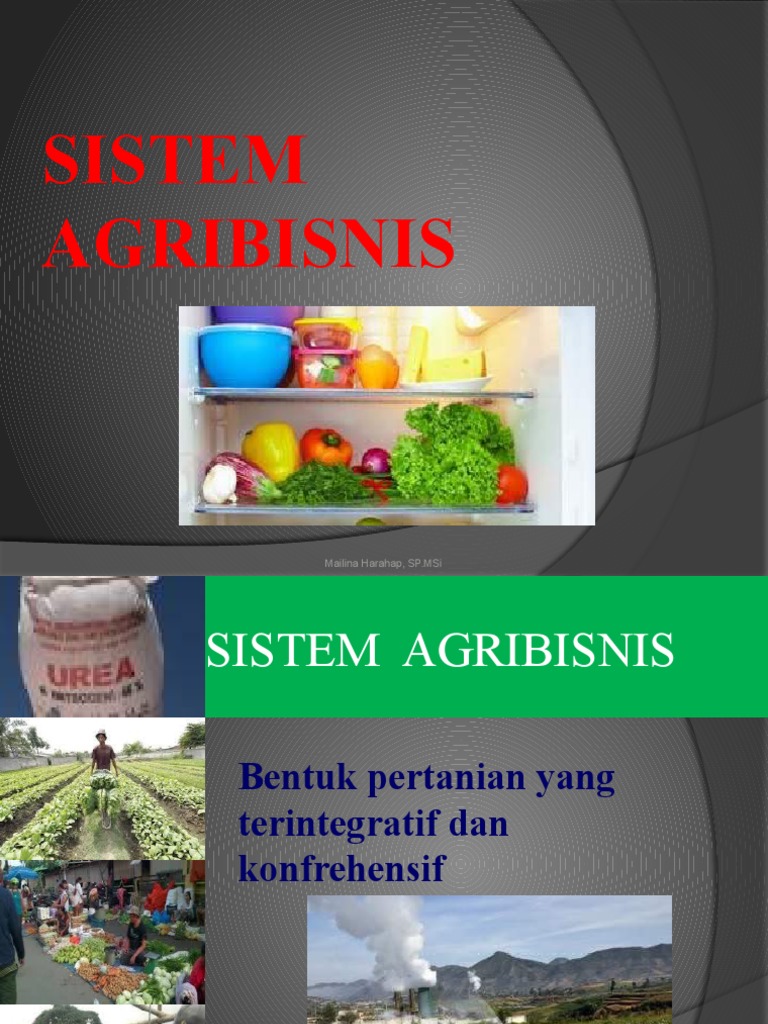 M3. Sistem Agribisnis | PDF