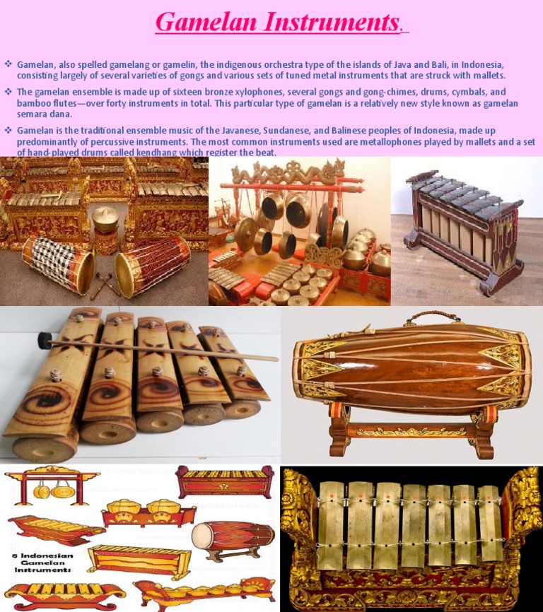 Gamelan Instruments | PDF