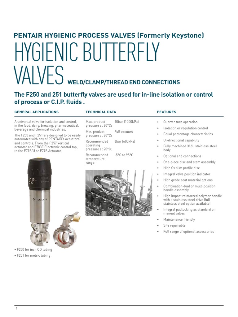 Extracted Pages From Hygienic-Butterfly-Valves-F250-F251-Standard ...