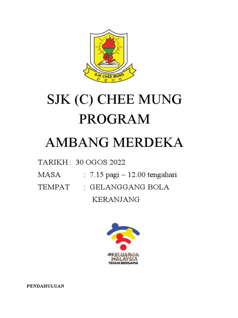 Laporan Program Ambang Merdeka 2022 | PDF