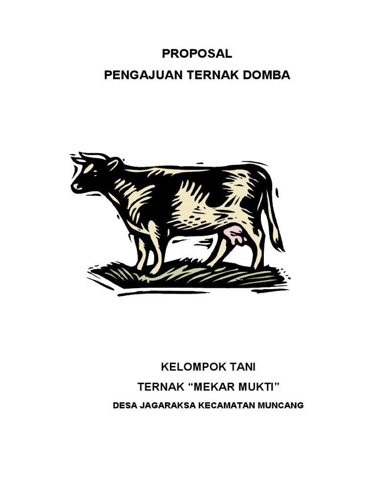 Proposal Ternak | PDF