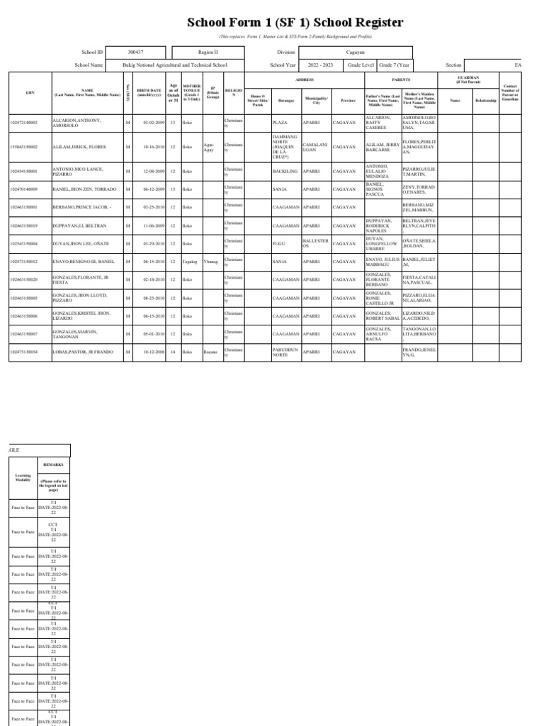 Attendance Eagle | PDF | Languages | Foreign Language Studies