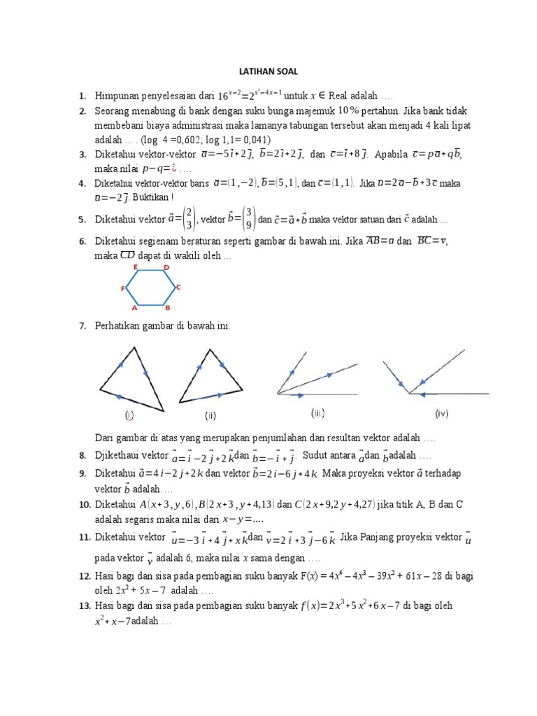 Lat Soal Us MTK Peminatan-1 | PDF
