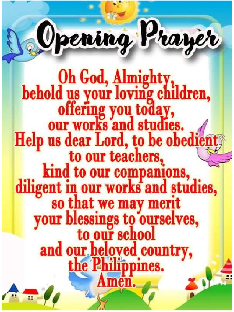 Opening Prayer | PDF