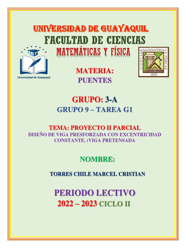 Vigas Pretensadas Con Excentricidad Constante | PDF | Viga (Estructura ...