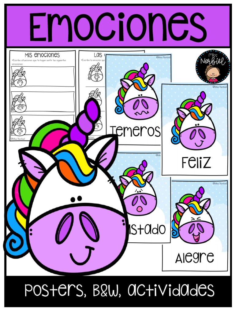Comparto - Emociones Unicornio - Con Usted PDF | PDF