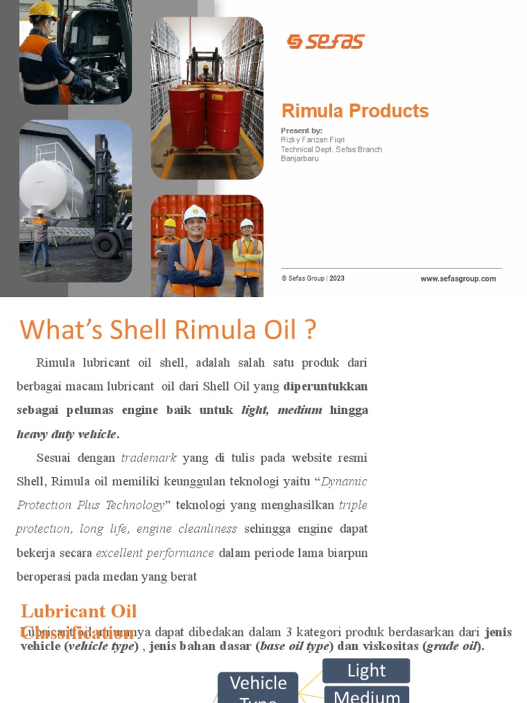 Presentation Rimula Product | Download Free PDF | Motor Oil | Liquids