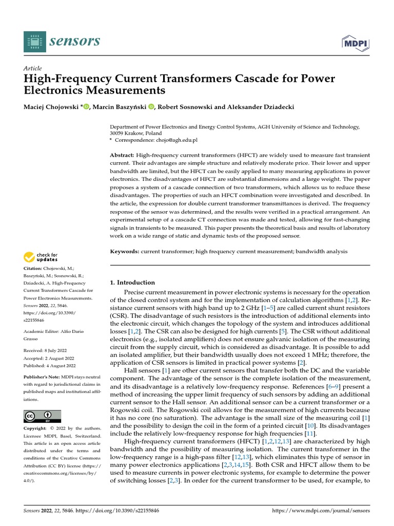Cascade PDF | PDF | Transformer | Inductor
