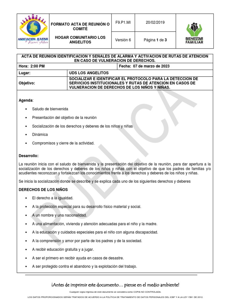 Acta 4 Marzo 2023 | PDF