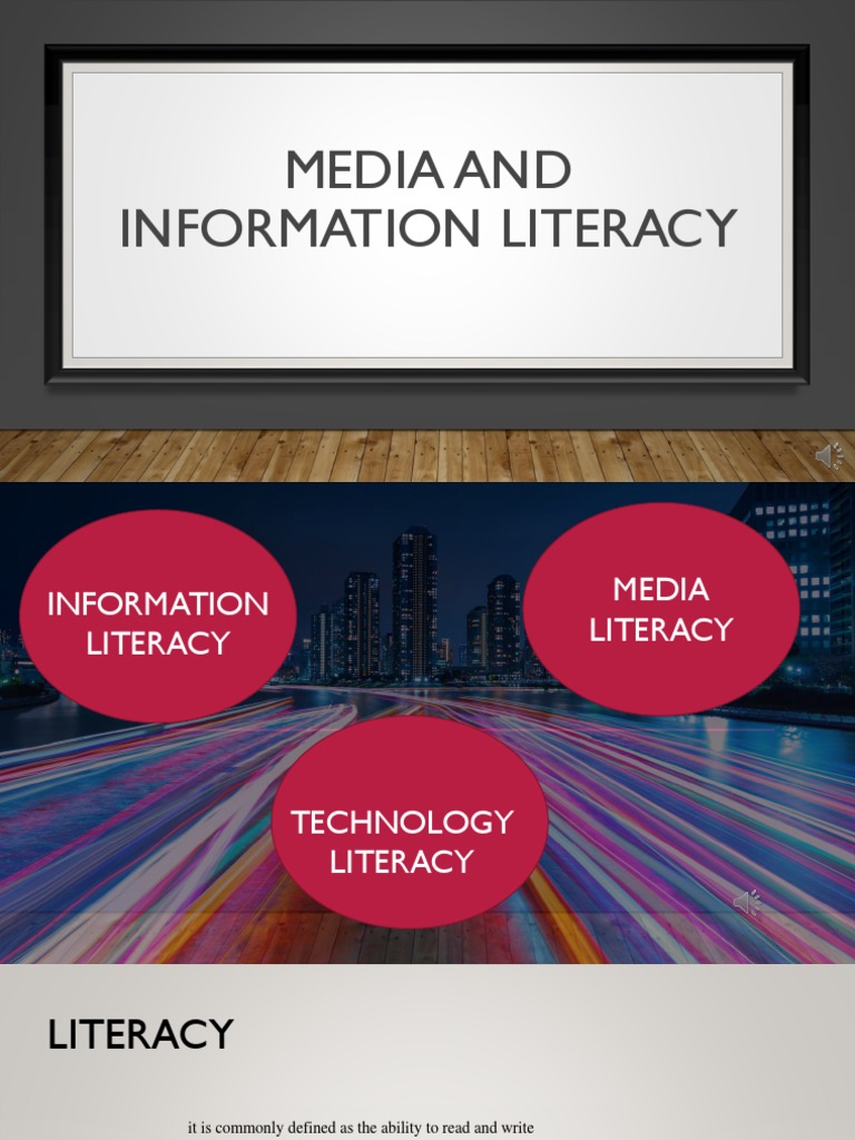 Media, Information, Technology Literacy | PDF | Media (Communication ...