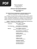 KP FORM 20A - Certification To File Action | PDF