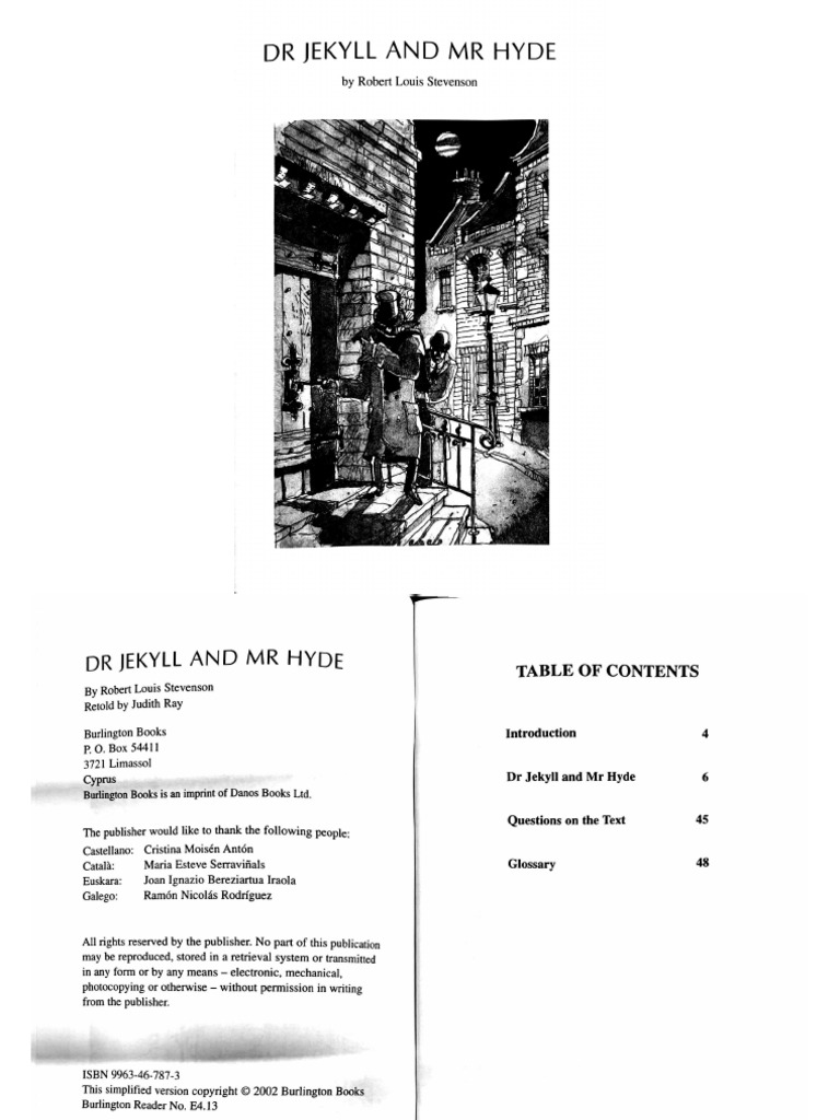 DR Jekyll and MR Hyde PDF | PDF
