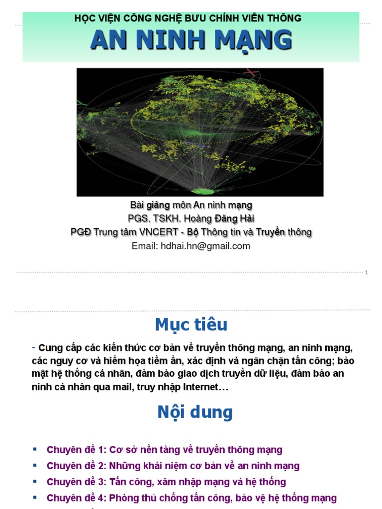AN NINH MNG Bai Ging Mon An Ninh MNG | PDF
