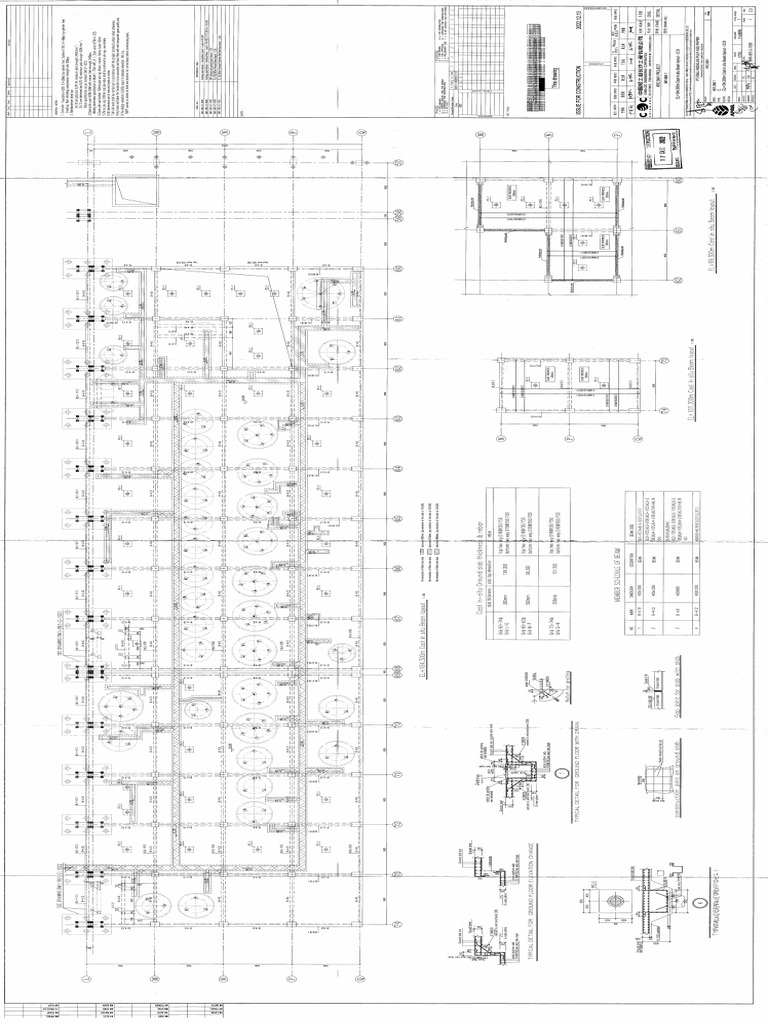 BM1-661-C-1058 R2.0 EL+104.300m Cast in Situ Beam Layout - CCK | PDF