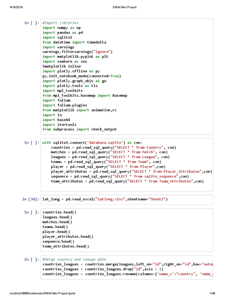 DWM Mini Project | PDF | Body Mass Index | National Association ...