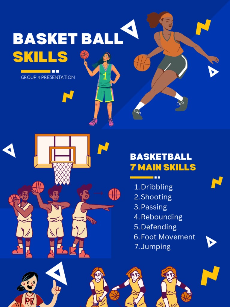 Group 4 Basketball Skills | PDF | Games Of Physical Skill | Ball Games