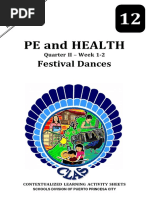 Health Optimizing Physical Education (Hope3) Quarter 3 - Module 1 | PDF | Foot | Dances