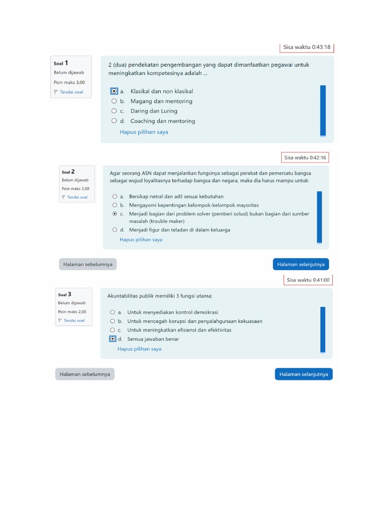Kunci Sinau ASN Berakhlak | PDF