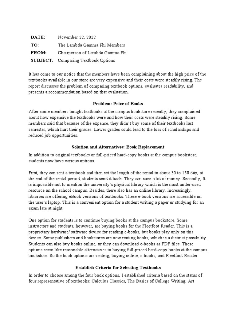 Yardstick Report | PDF | Textbook | Books