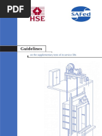 Lift Rescue Sop | PDF | Elevator | Manufactured Goods