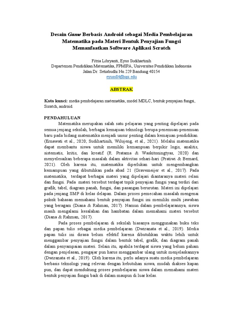 Fitria Libryanti - Draft Artikel - Revisi 2 | PDF