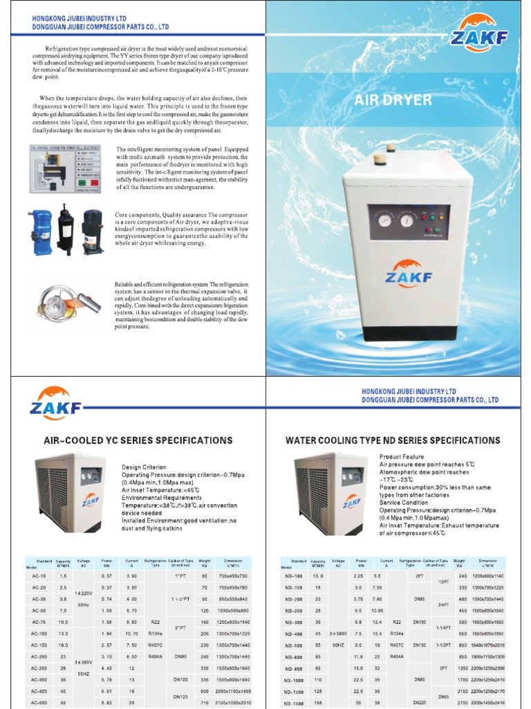 brochure-ZAKF DRYER 2020 | PDF