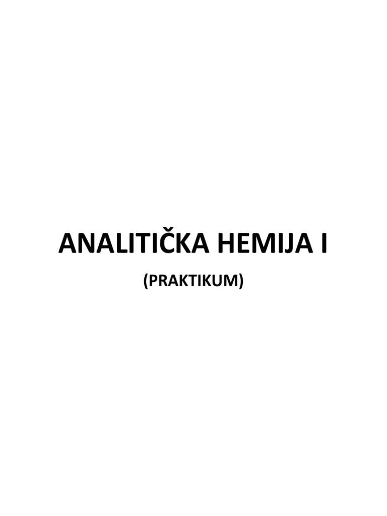 Praktikum Analitika | PDF