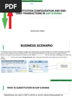 Validation and Substitution in SAP | PDF | Computer Science | Software Engineering