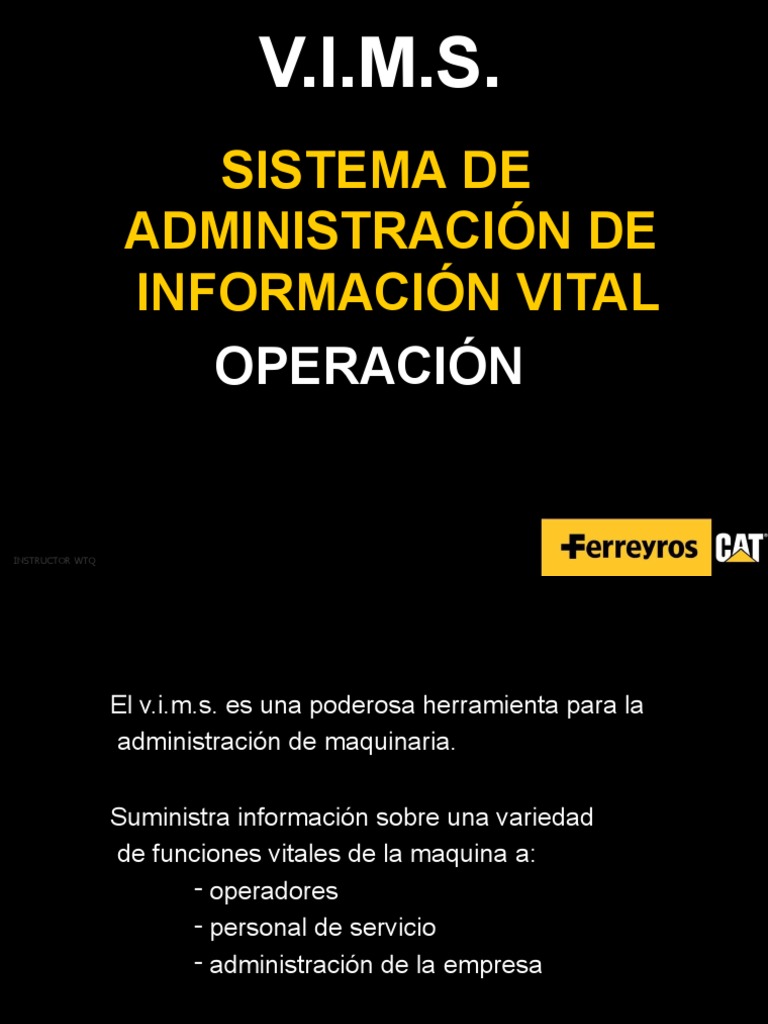 19 Modulo 19 Sistema Vims | PDF | Camión | Acelerador