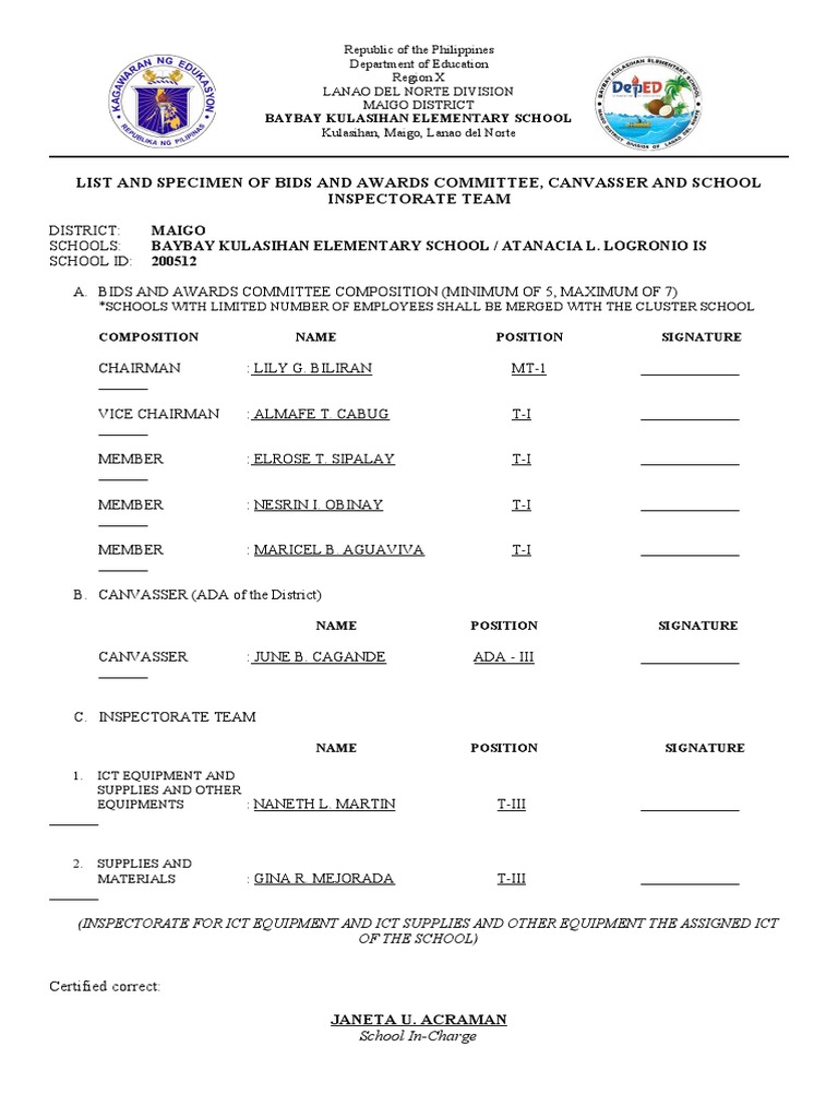 Bac Composition | PDF