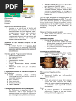 DOH NUTRITION PROGRAM CHN Reviewer | PDF | Micronutrient | Malnutrition