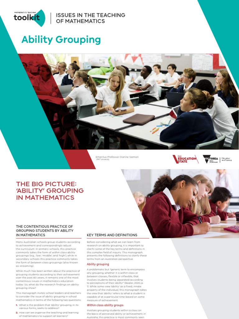 Ability Grouping | PDF