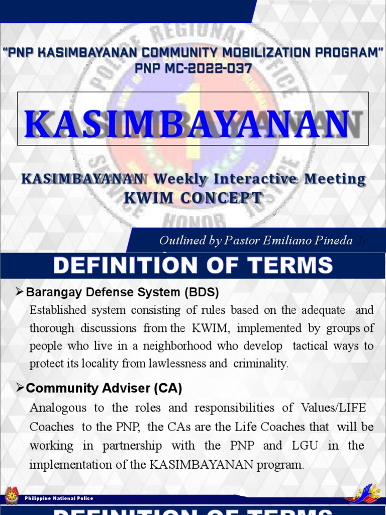 Kwim PWP | Download Free PDF | Government