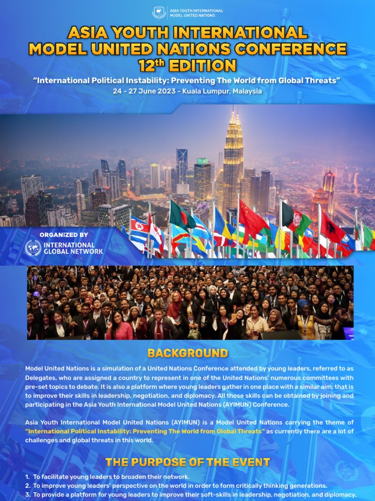Asia Youth International Model United Nations (AYIMUN) 2023 ...