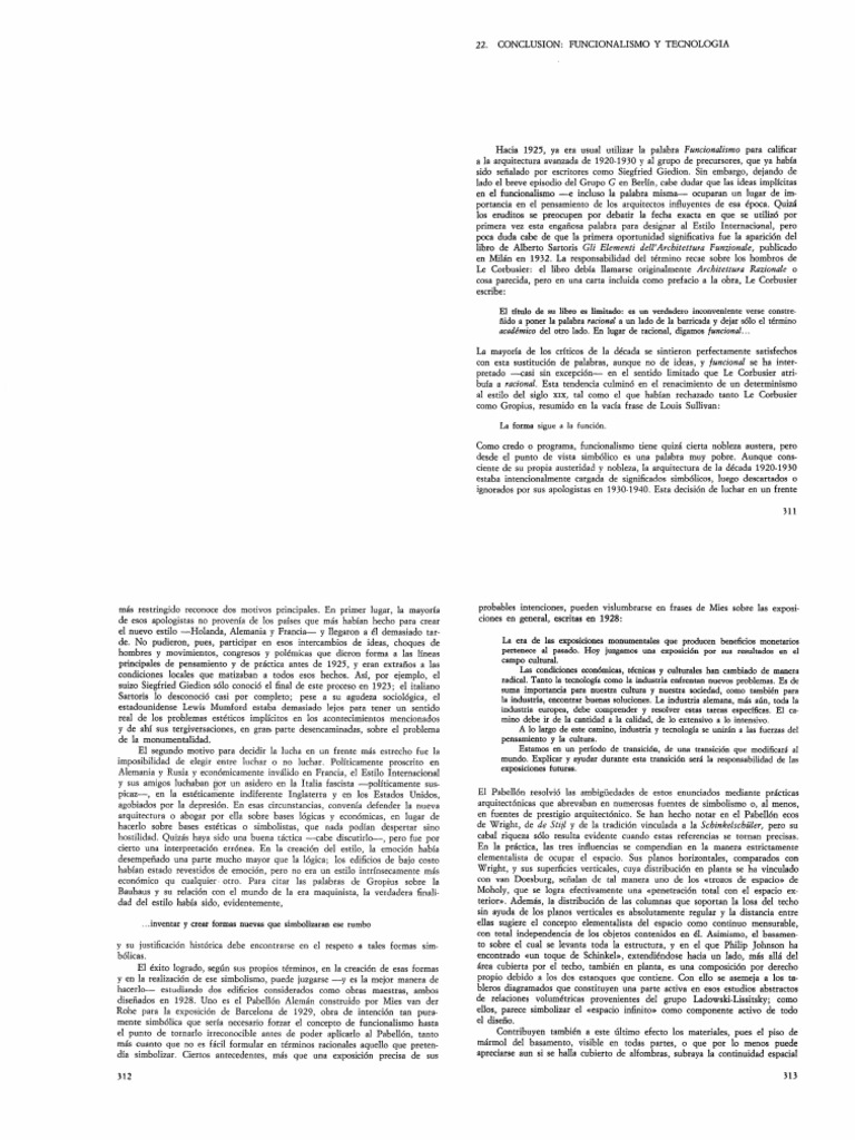 Banham Teoria y Diseno en La Primera Era de La Maquina PDF | PDF