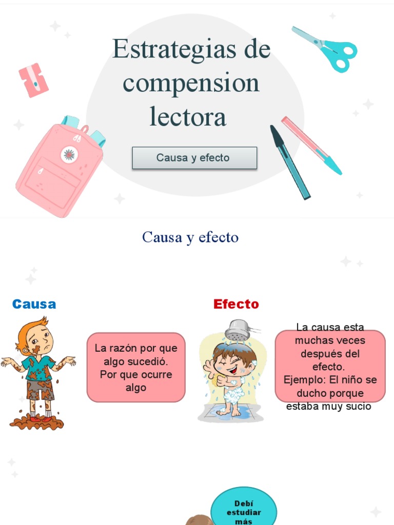 Comprension Lectora Causa y Efecto | PDF