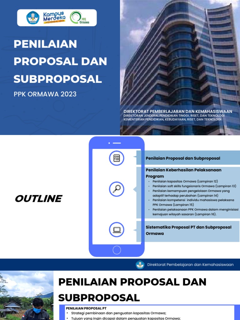 6 - Penilaian Proposal Dan SubProposal PPK Ormawa PDF | PDF