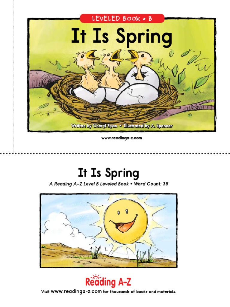 It Is Spring | PDF