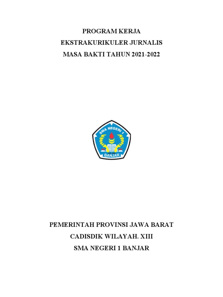 Program Kerja Jurnalis | PDF