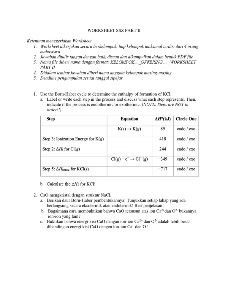 WORKSHEET SSZ PART II_2023.pdf | PDF