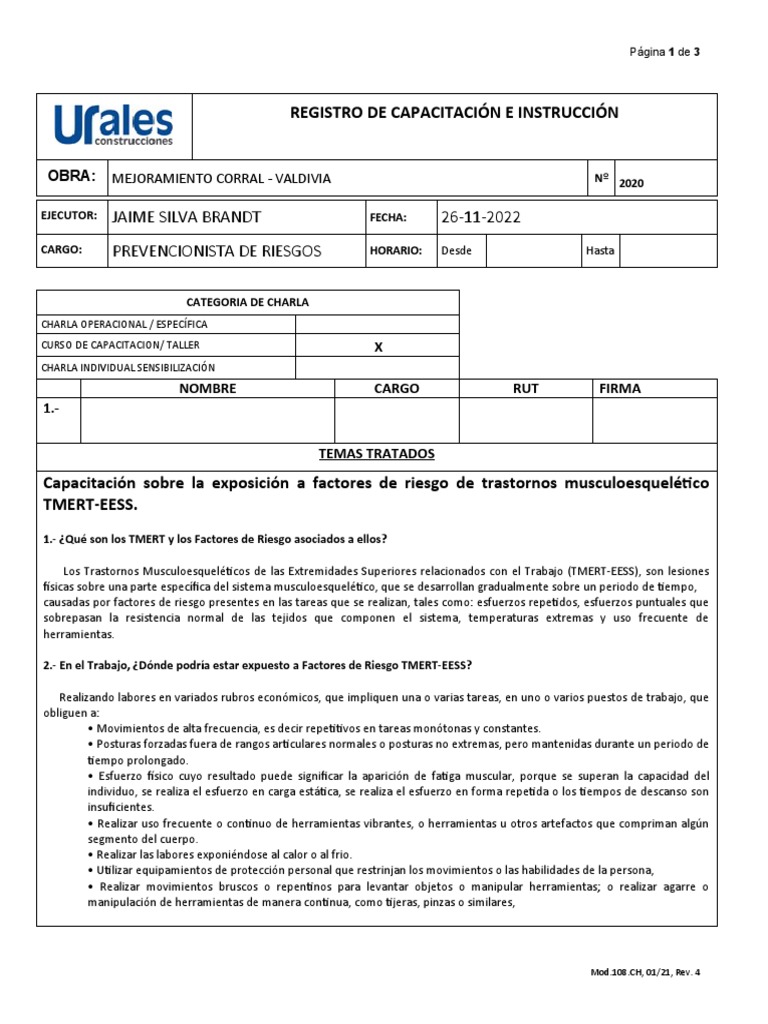 Capacitación TEMERT-EESS | PDF | Medicina CLINICA | Enfermedades y ...