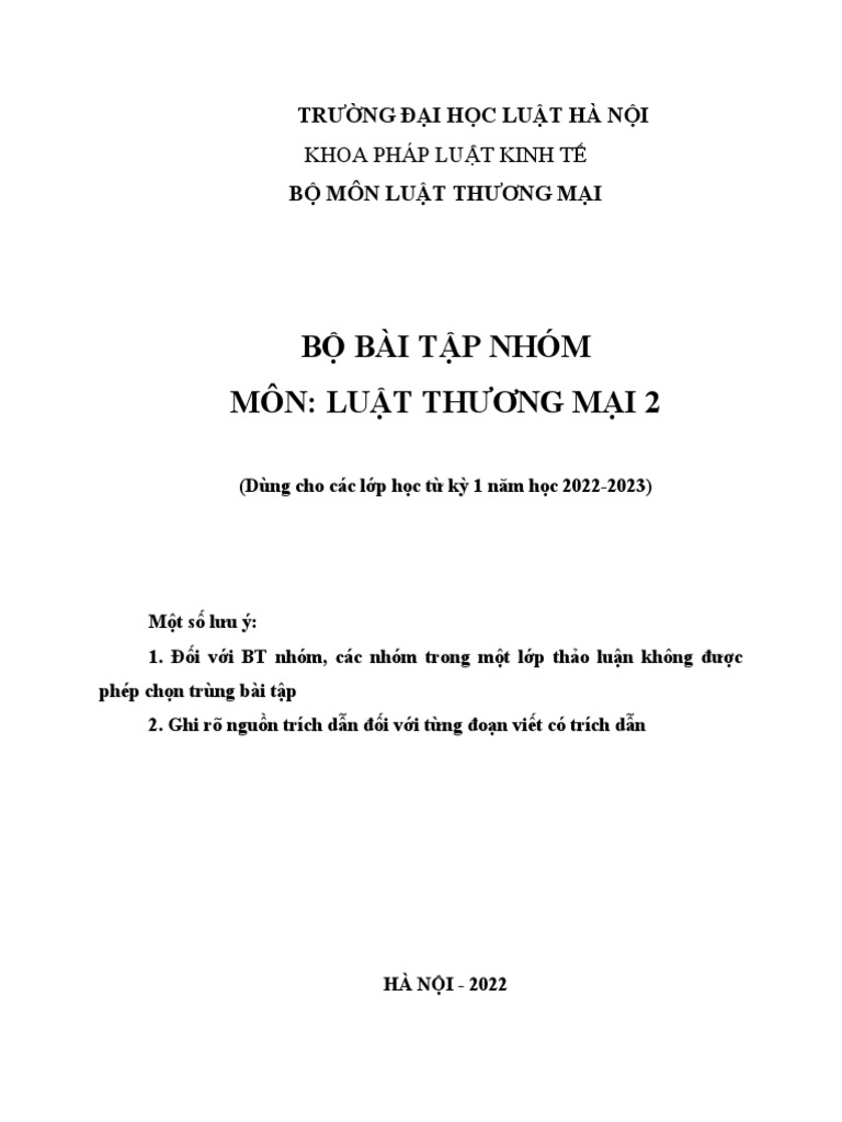 Bộ đề BTN môn LTM 2 Website kỳ 1 2022 2023 | PDF