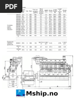 Marine Engine Specs & Manuals | PDF | Engines | Vehicle Parts