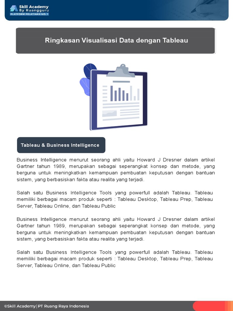 Ringkasan Visualisasi Data | PDF