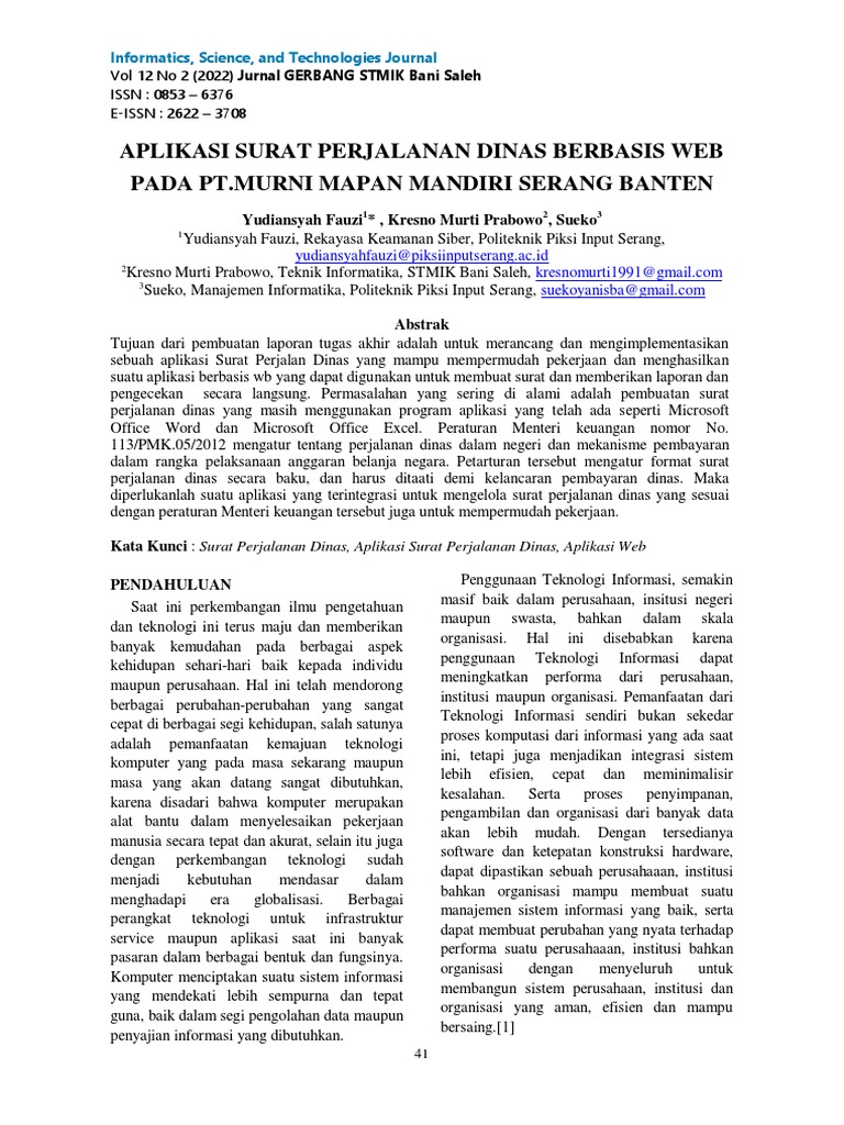 41+-+47+Yudiansyah+Fauzi+APLIKASI+SURAT+PERJALANAN+DINAS+BERBASIS+WEB ...