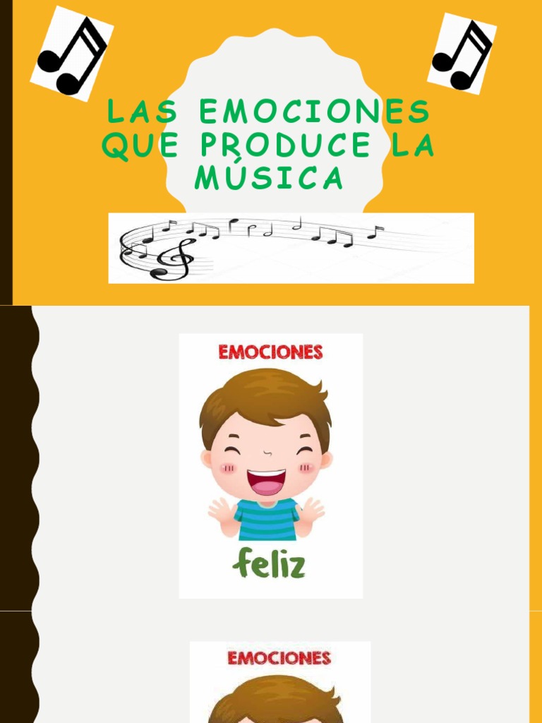 Las Emociones Que Produce La Música | PDF